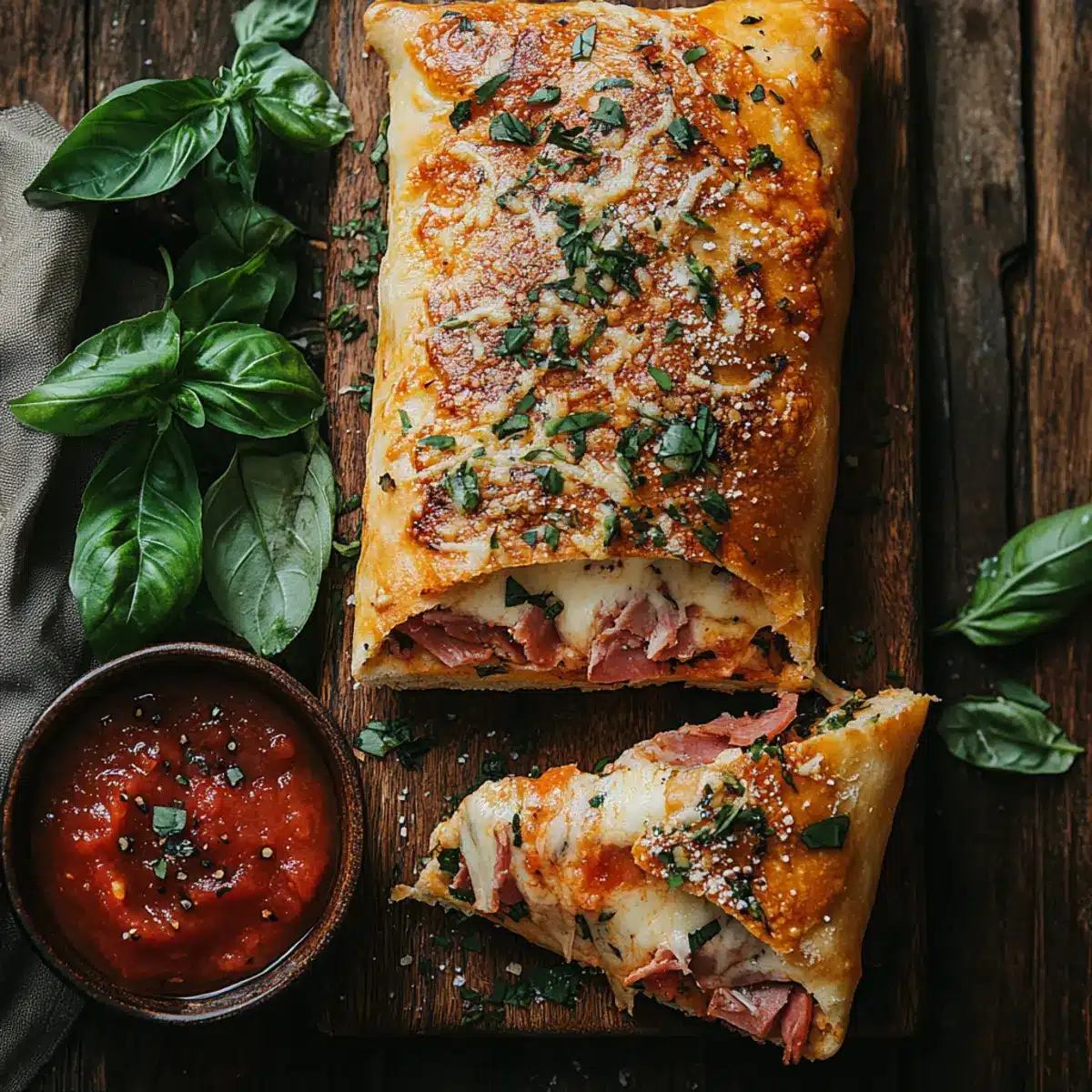 Cheesy Italian Stromboli You'll Crave Every Week - Tasty Meat