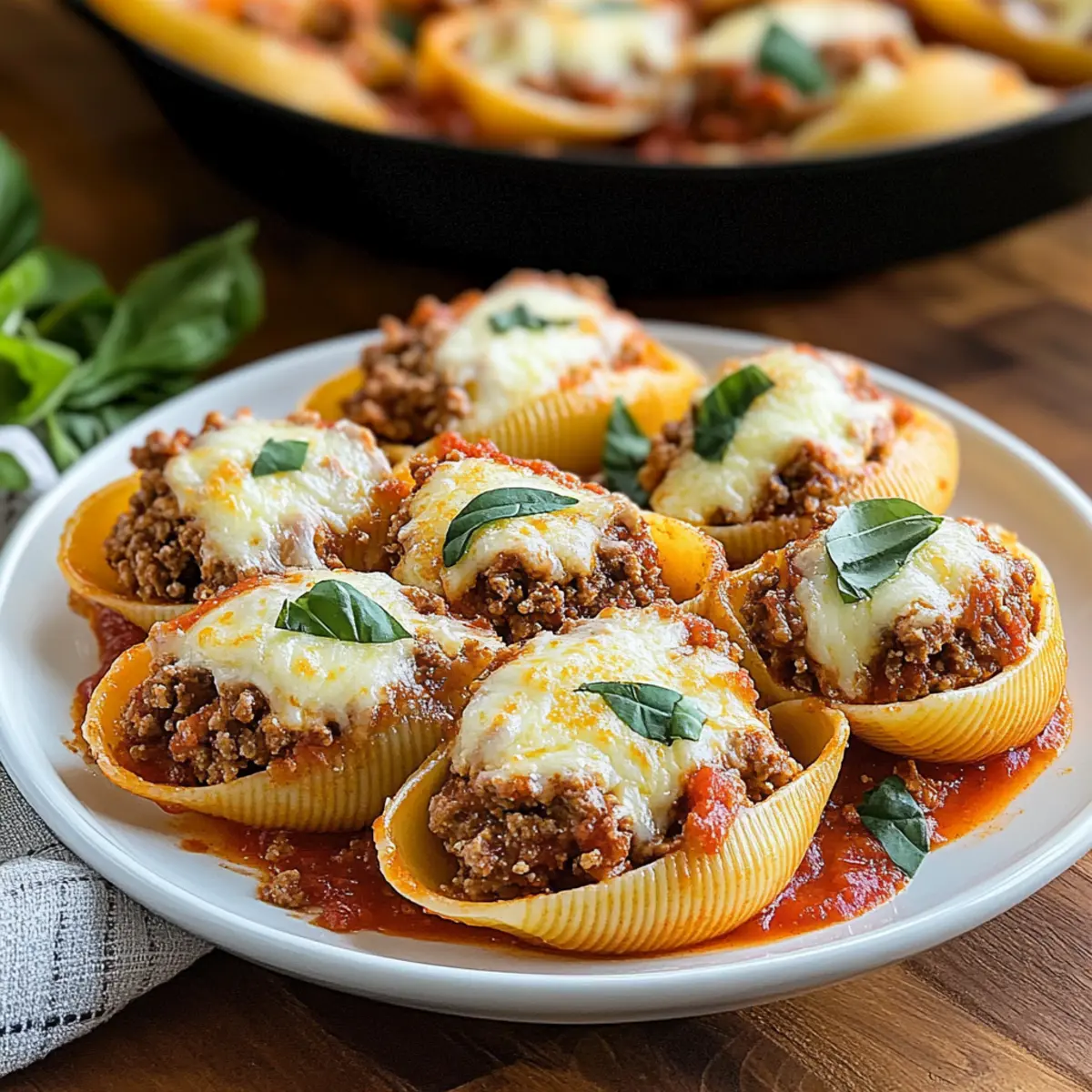 Ground Beef Stuffed Shells: A Cozy, Comforting Dinner in 30 Minutes ...
