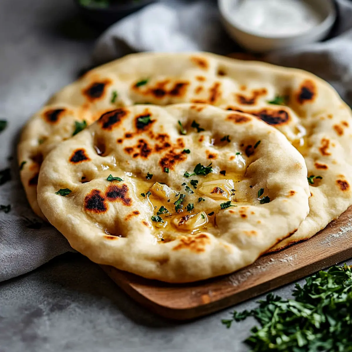 The Best Garlic Naan Bread: Soft, Fluffy, and Homemade Joy - Tasty Meat
